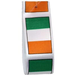 Irish Flag Ribbon | Irish Tricolour 25mm x 20m